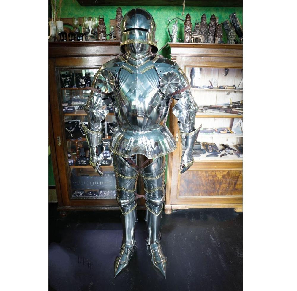 Low Price Metal Suit of Armor Authentic 16th-Century Design | Alibaba.com