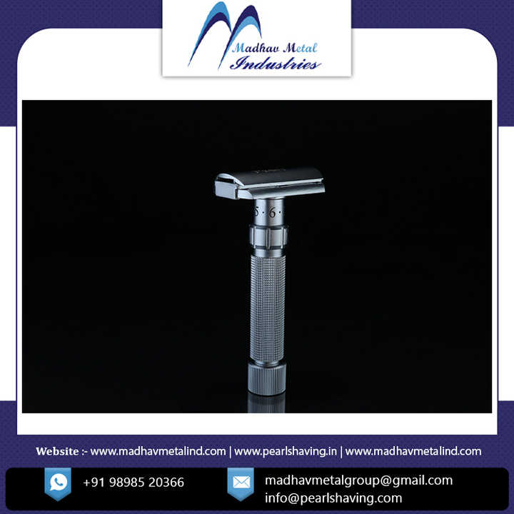 Pearl High Quality Adjustable Double Edge Safety Razor for Men ISO ...