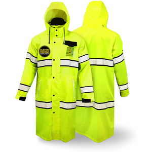 Waterproof security raincoat To Keep You Warm and Safe - Alibaba.com