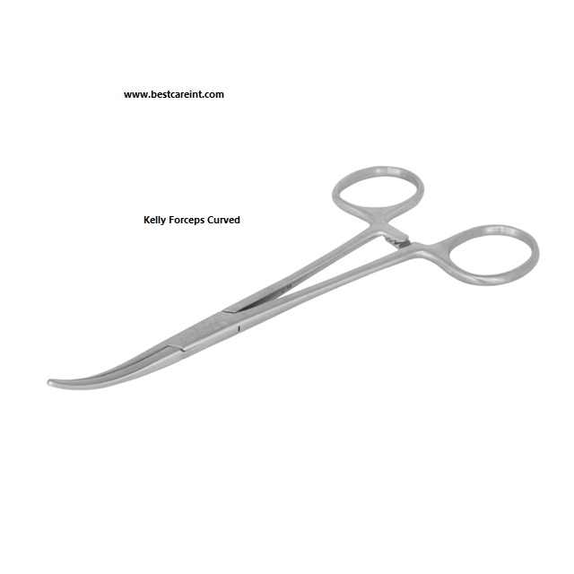 Kelly Forceps 16cm Straight - Reliable Surgical Instrument