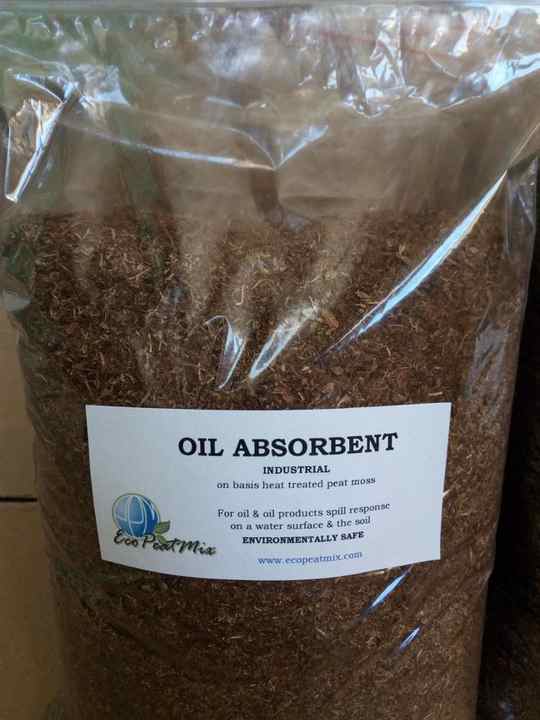 Ruso musgo de turba Ártico absorbente para respuesta a derrames de ...