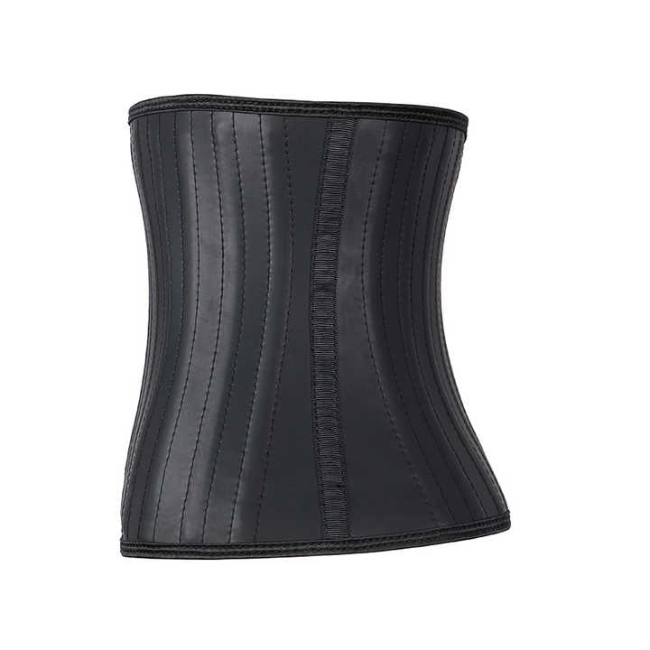Tummy Trimmer Colombian Corset 29 Steel Bone Latex Waist Trainer Shaper ...
