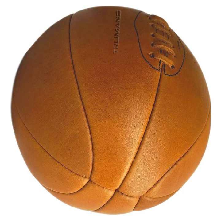 Custom Leather Basketball - Vintage Retro Style Sports Ball