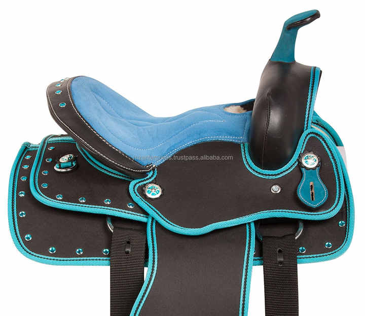 Synthetic Western Saddle for Horse Saddle Exercise Saddle Set for Horse ...