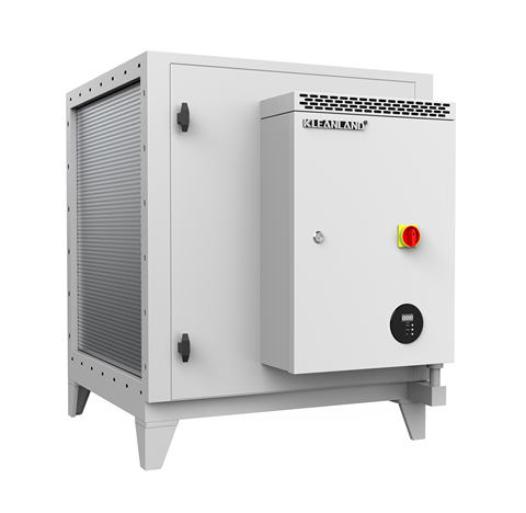 Restaurant Kitchen Electrostatic Precipitator ESP for Fume Elimination ...