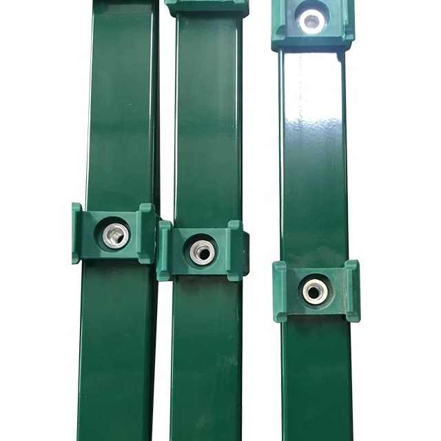 Galvanized Steel Square Tube Fence Post for Outdoor Use