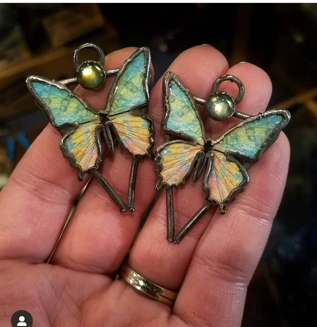 Elegant Designs & Quality Craftsmanship in onyx butterfly earrings for ...