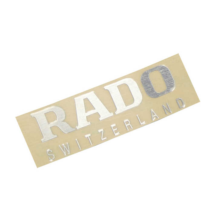 Custom thin adhesive logo electroplated nickel label small brushed ...