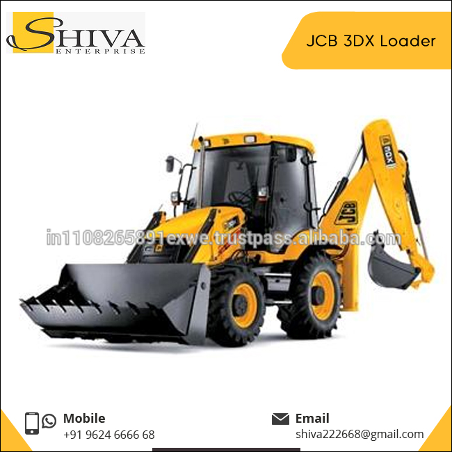Used JCB 3DX Backhoe Loader - 4x4 Wheel Drive, Low Hours