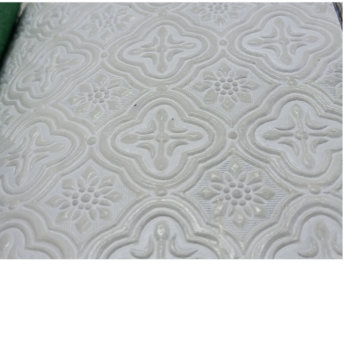 white leather look embossed design handmade papers ideal to be used in ...