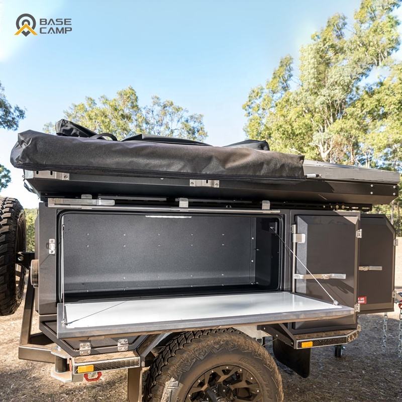Lightweight Tent Trailer - Folding Off Road Camper for 2-4 People with ...