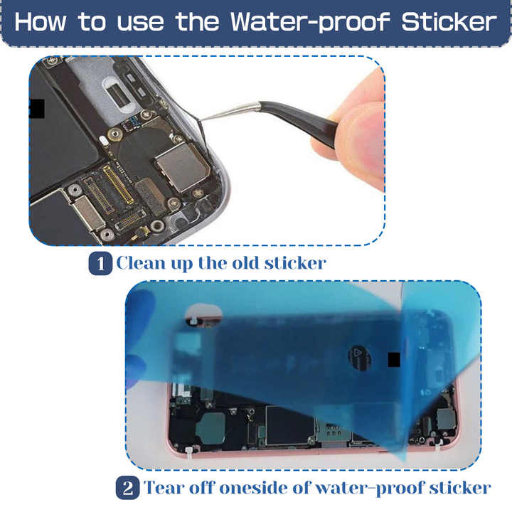 Elekworld Waterproof Stickers for Iphone - Reliable Seal