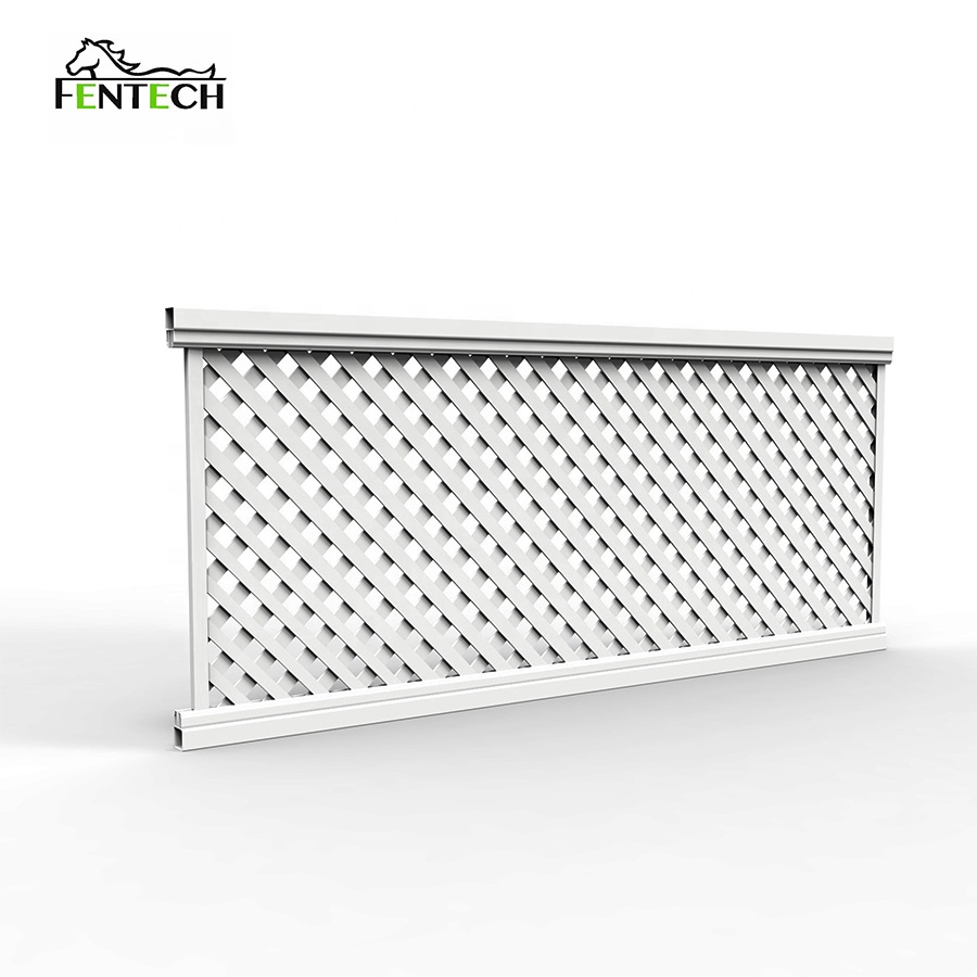 Vinyl Lattice Fence - Durable, Easy-to-Install Privacy