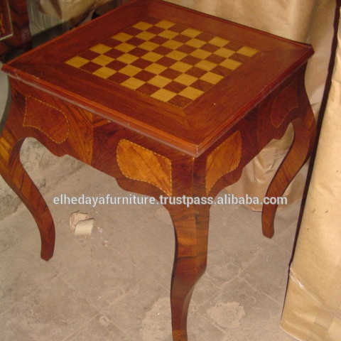 Antique Chess Table - Stylish & Functional Home Furniture