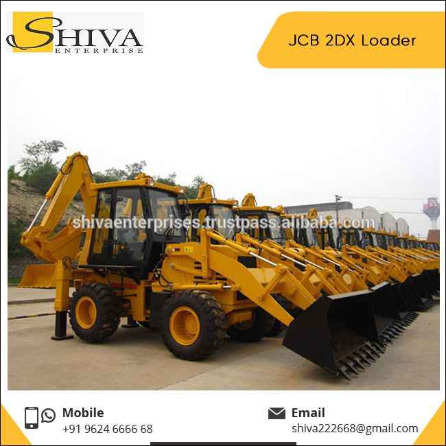 JCB 2DX Backhoe Loader - Durable Heavy Construction Equipment