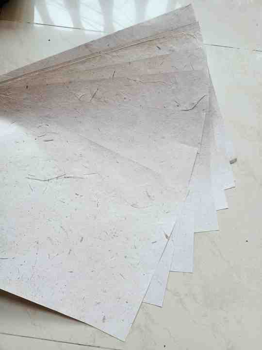 Custom Made Elephant Poo Handmade Papers for Scrapbooking
