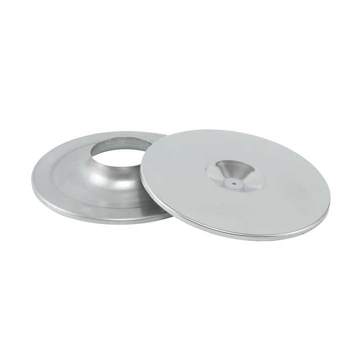 14 Inch Round Flat Top Aluminum Air Cleaner Base Assembly