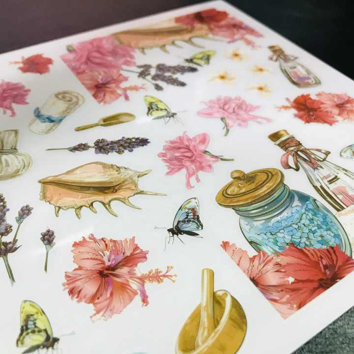 Durable Rub on Transfer Decals - Perfect for Decorative Stickers