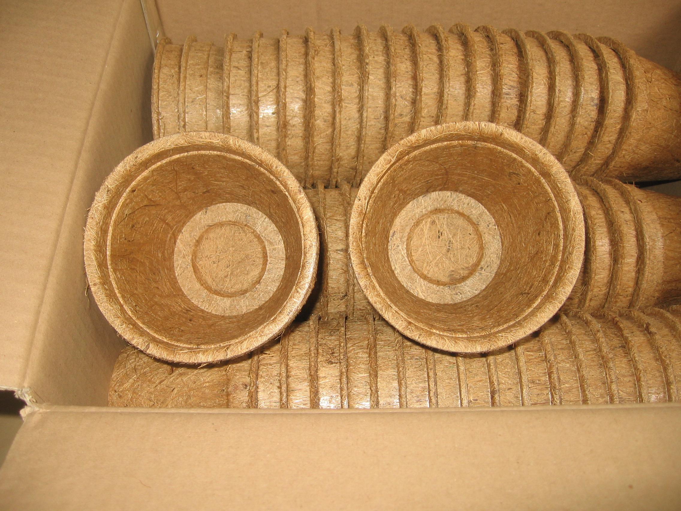 Shop Our Plant Fibre Flower Pots - Durable & Eco-Friendly