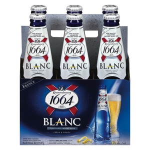 Yüksek Kaliteli 1664 Blanc Beer In Blue 25cl And 33cl Bottles And 33cl ...