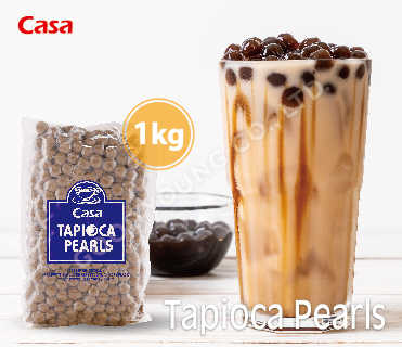 1kg Brown Sugar Boba Tapioca Pearl - HALAL Certified
