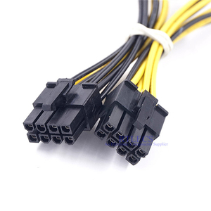 pci-e pci express kartu video grafis gpu pcie 8 pin laki-laki untuk cpu ...