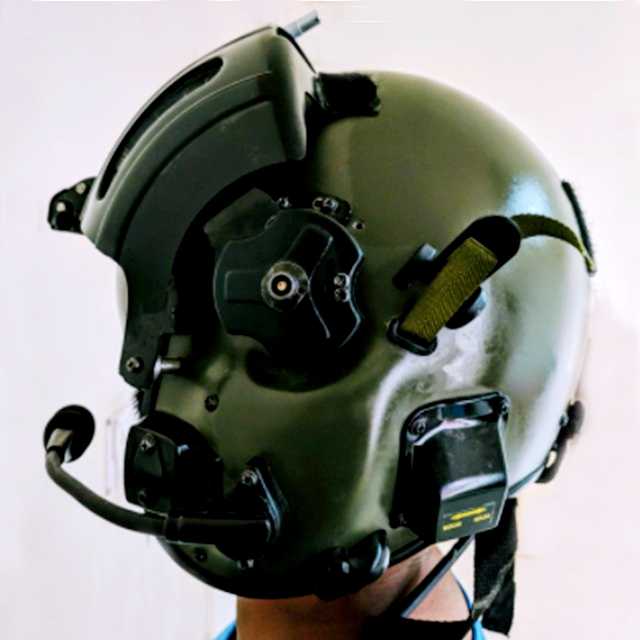 Rotary Wings Helicopter Pilot Helmet Aviation Fighter Chopper ...