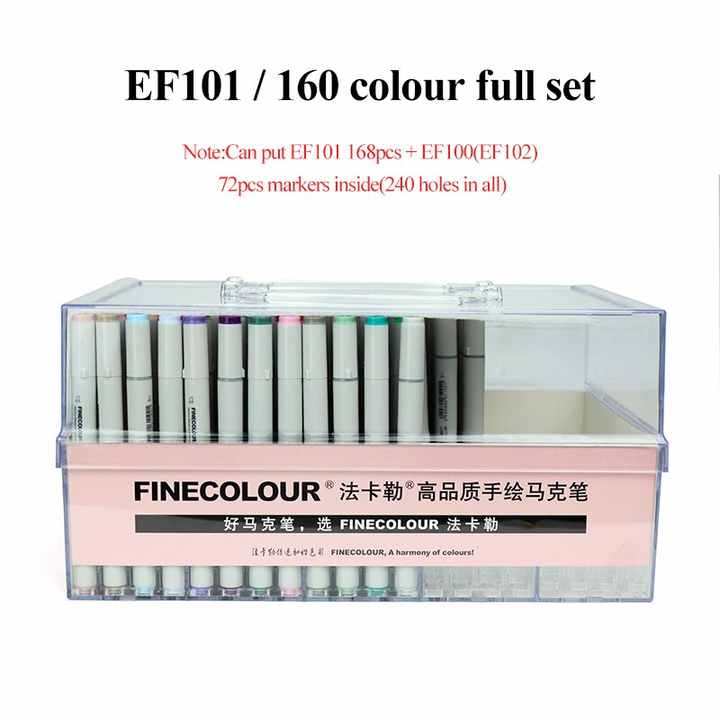 Finecolour Art Markers - Premium Colours & Dual-Side Writing