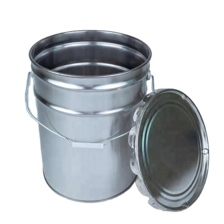 5 Gallon Stainless Steel Bucket with Lid - Durable & Versatile