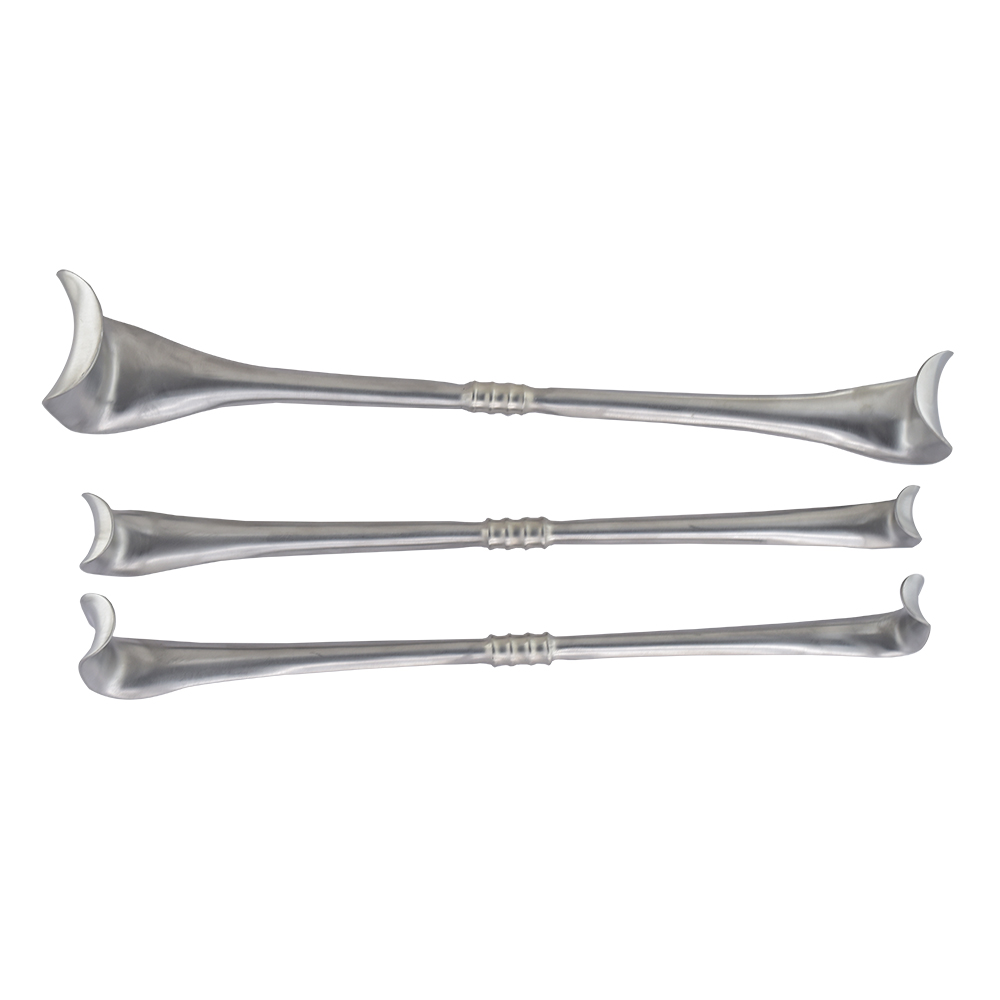 Right angle retractor store