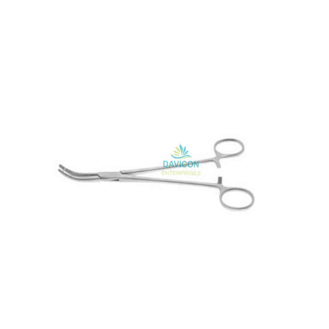 Stainless Steel Heaney Ballentine Hysterectomy Forceps Curved