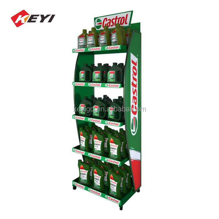 Castrol Display Racks - Efficient Lubricant Solutions