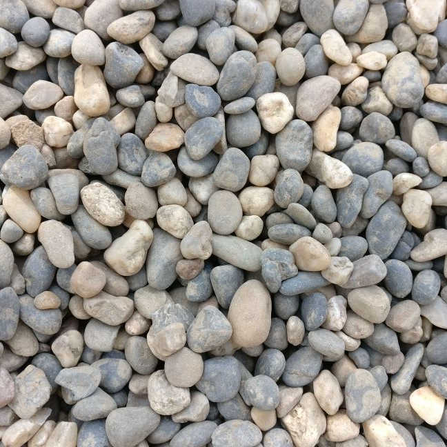 River Pebble Landscaping Small Flat River Rock Stones Walkway Sidewalk ...