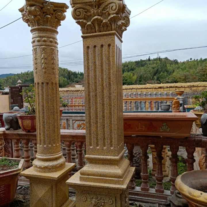 Durable Polystyrene Cornice Moulding Columns Eps Roman Pillar Mold