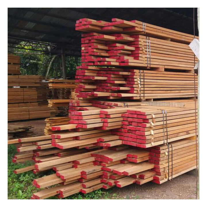 Red Color Durian Wood From Malaysia