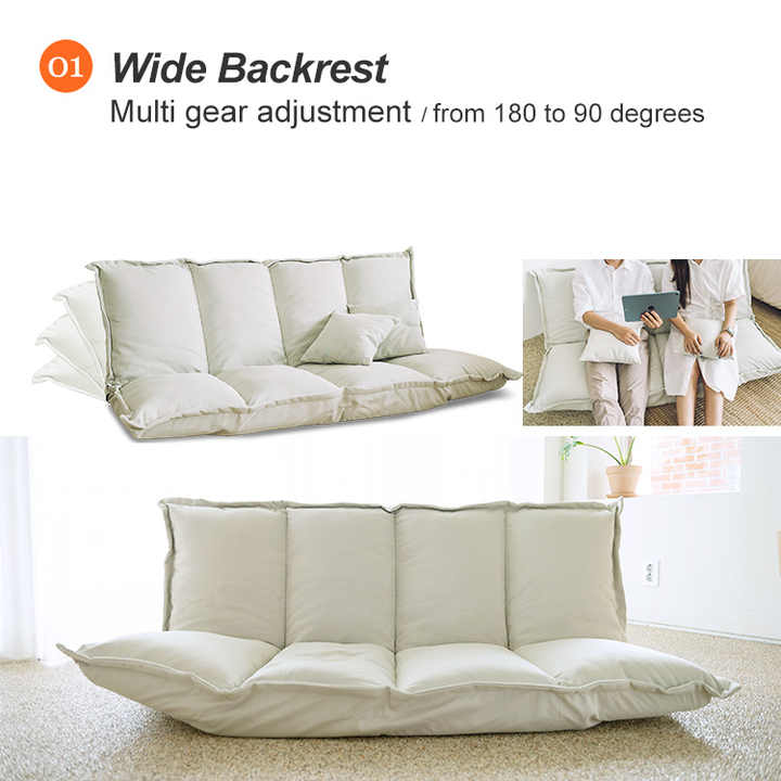 Korean Furniture Style Adjustable Canape Convertible Sofa