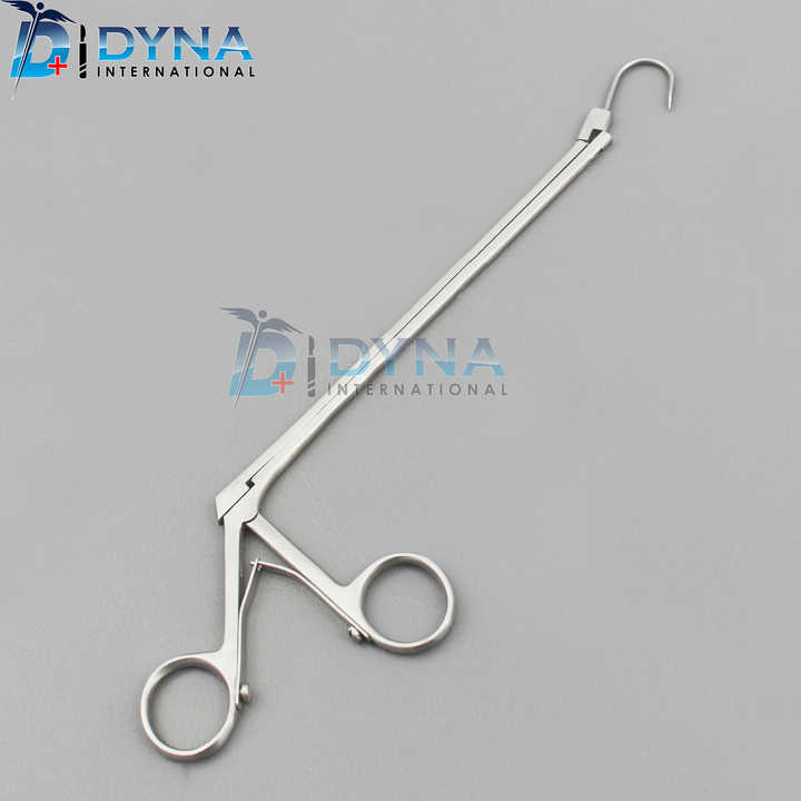 Vaginal Miya Hook Ligature Suture Carrier Forceps - OEM