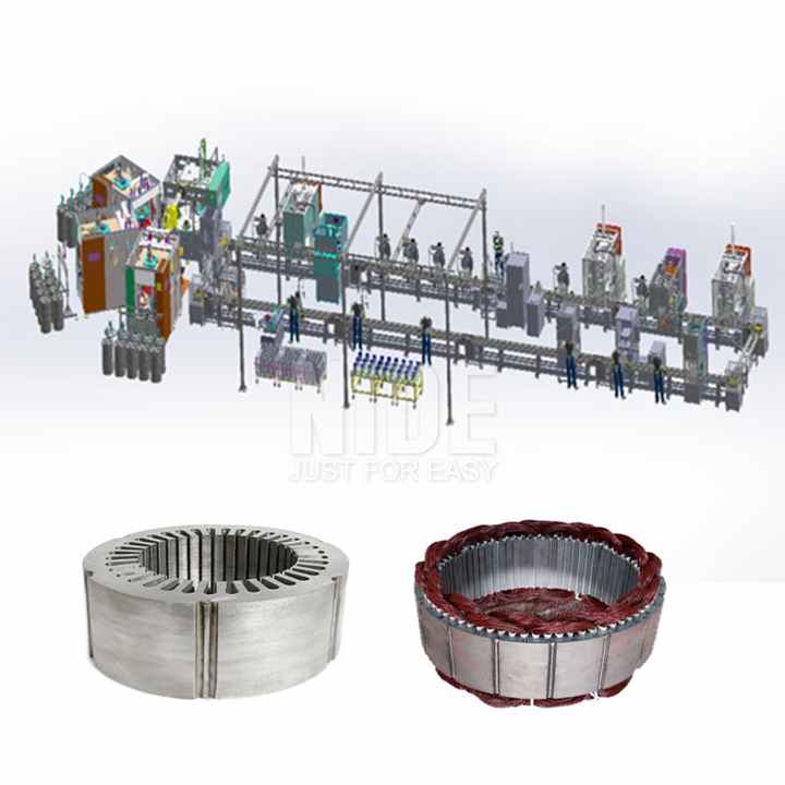 Fully Automatic EV Motor Stator Production Line for Efficient Electric ...