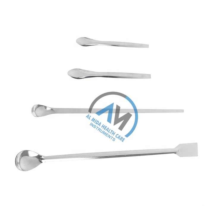 Universal Stainless Steel Lab Micro Spatula - Safety & Precision