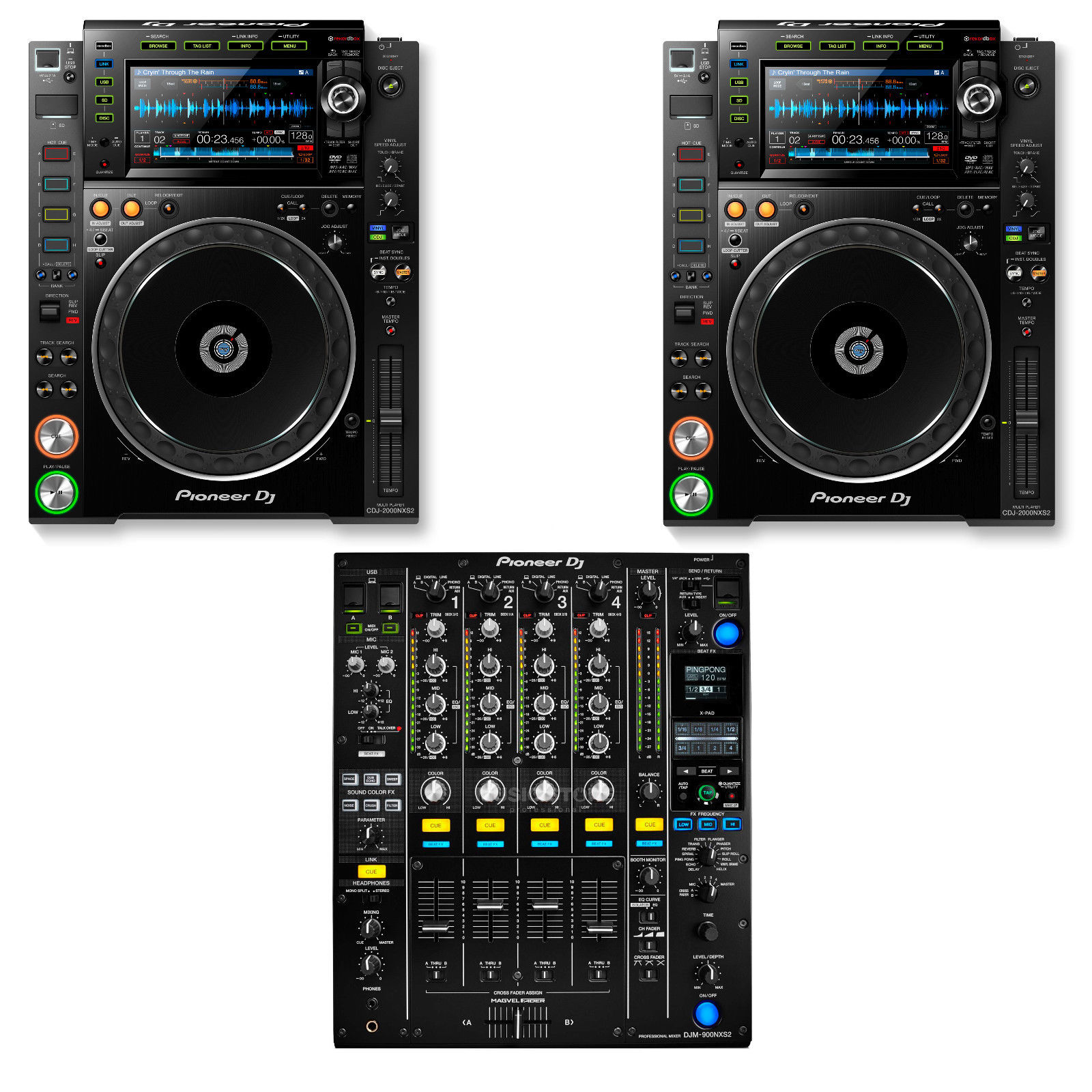 2x pioneer cdj 2000 nexus - darelotrek
