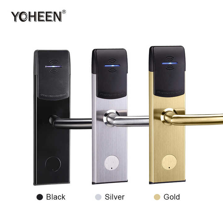 304 Stainless Steel Electronic Hotel Lock System - Secure Keyless Entry