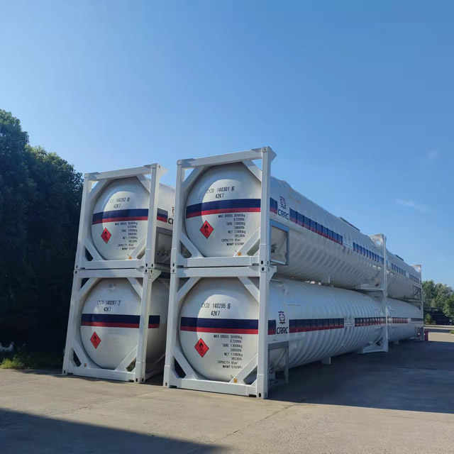 40ft LNG ISO Tank Container for Efficient Filling Stations