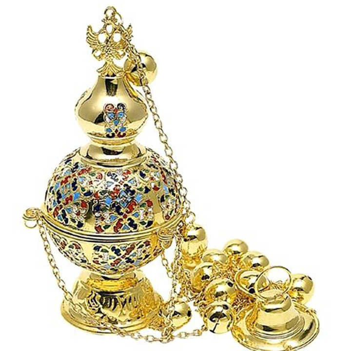 Catholic Brass Censer Shiny Polish With Single Chain - Buy Catholic ...