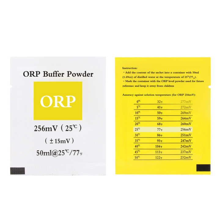 ORP Buffer Powder Calibration Solution 256mv for ORP Meter Tester