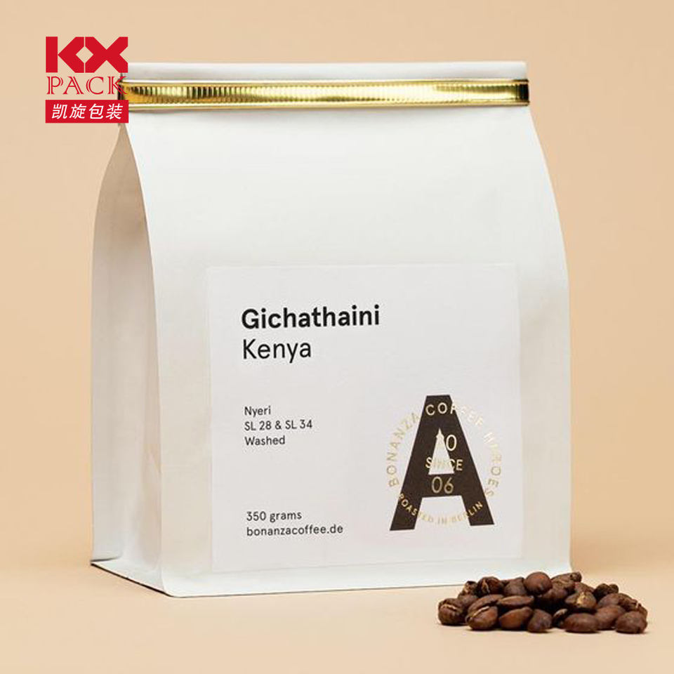 Kraft Paper Coffee Bags - Durable, Recyclable & Customizable