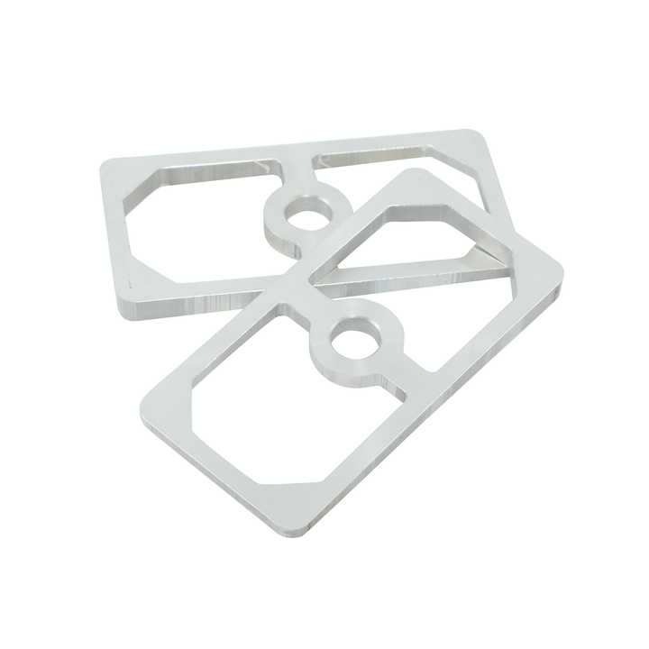 Universal Leaf Spring Lowering Block 1/4 Inch Thick Aluminum Racecar ...