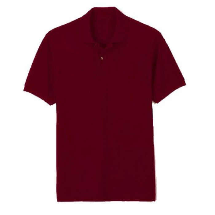 Maroon Color 100% Cotton High Quality Export Oriented Short Sleeve Polo ...