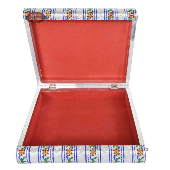 MEENAKARI DECORATED REHAL HOLY QURAN BOOK STAND-BOOK BOX - WOODEN ...