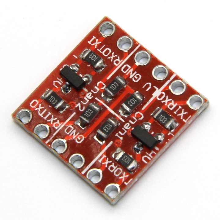 Taidacent 3.3V to 5V I2C 4 Channel Level Translator Module for Data ...