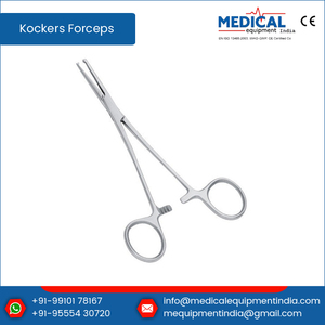 Verified Supplier Kocker Forceps Surgical Instruments Downward Curve ...